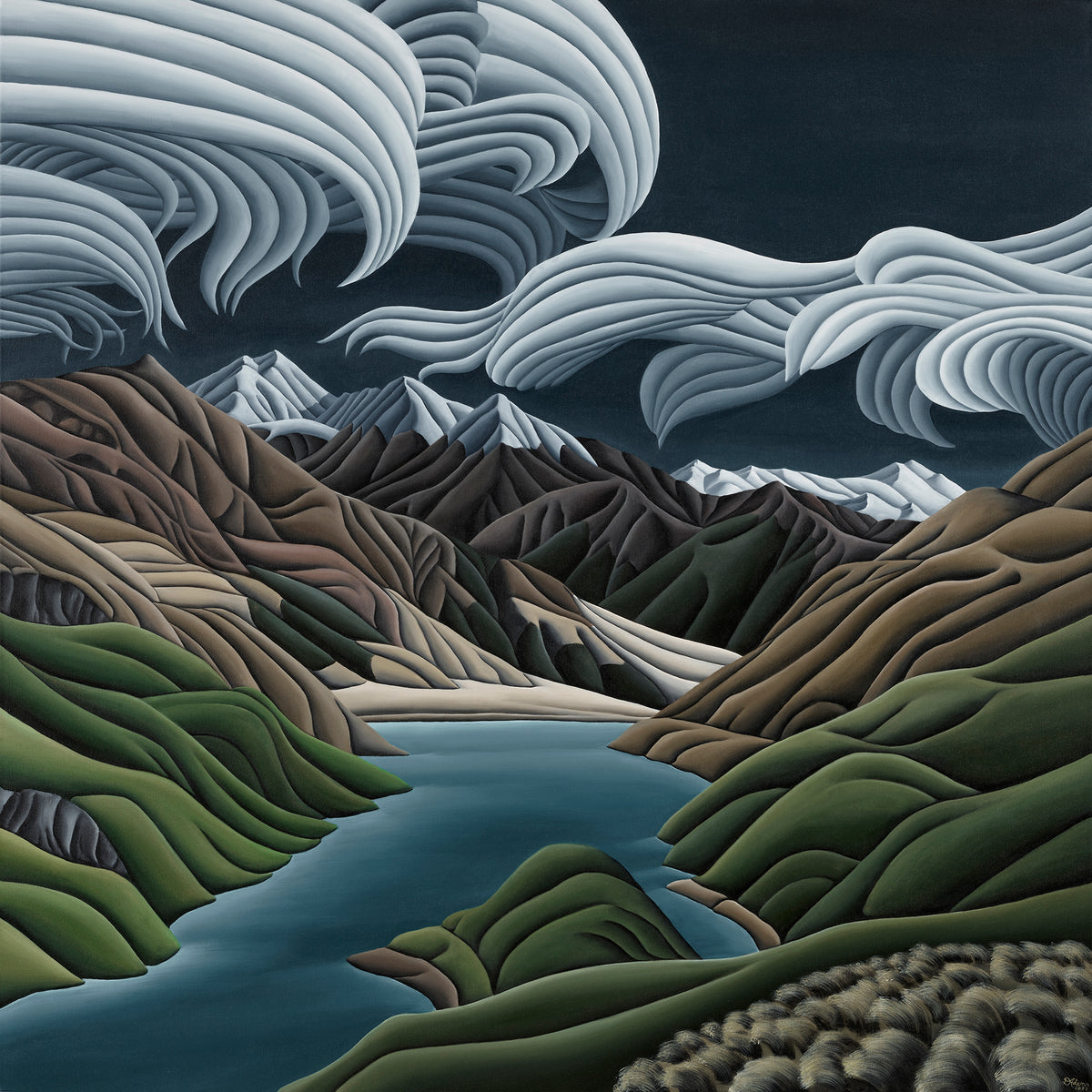 Lake Luna (SOLD) – Diana Adams Art